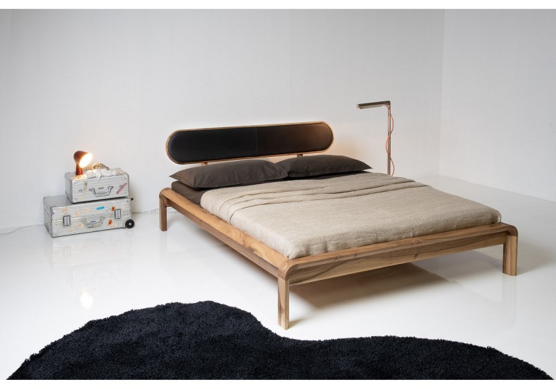 Luna Design Massivholzbett MEZZALUNA - Betten Kraft